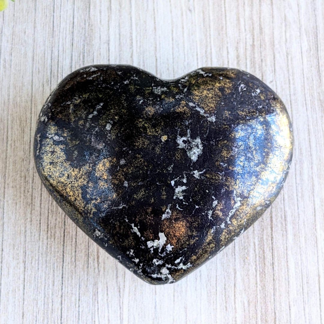 2.3" Rare Covellite Heart - Medium - Etsy