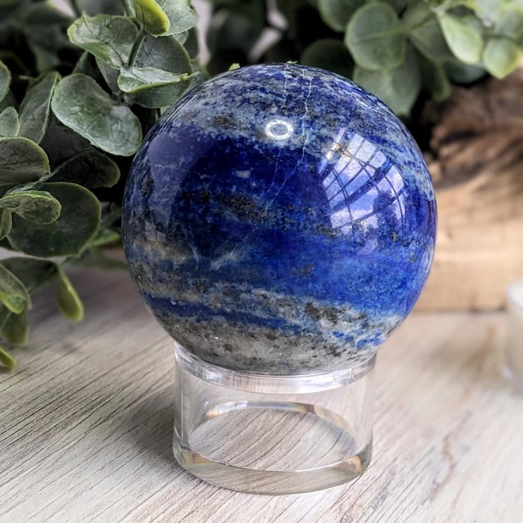 2.5" Lapis Lazuli Sphere - Etsy