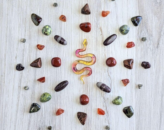 Kundalini Rising Crystal Grid - Etsy