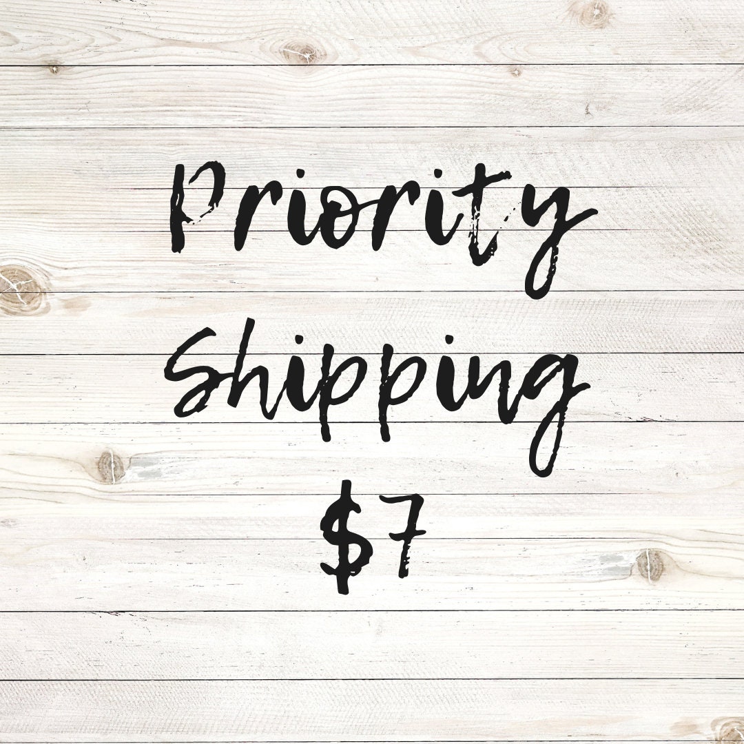 Priority Shipping Upgrade - Etsy