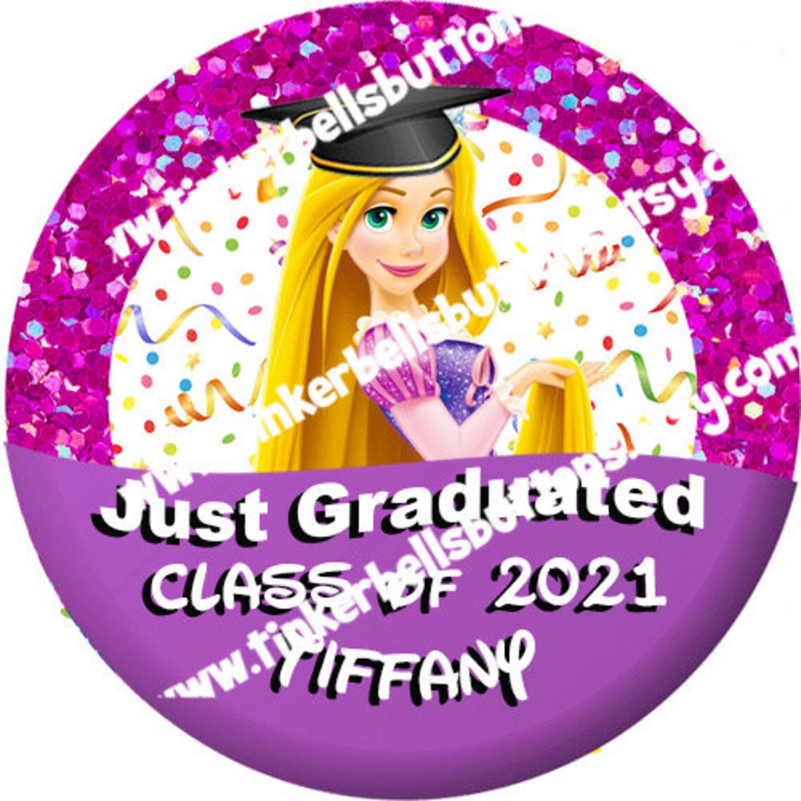 Just Graduated Disney Buttons-Just Graduated Disney - Etsy.de