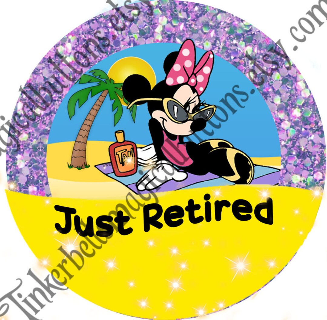 Disney Just Retired Buttons-disney Just Retired Pins-mickey Just ...