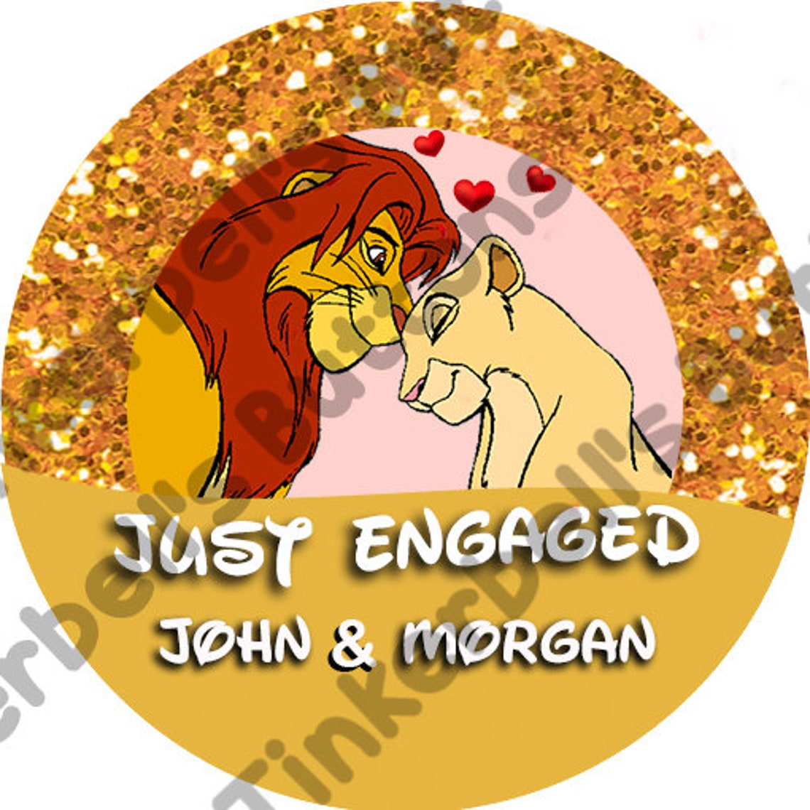 Disney Buttons-disney Pins-disney Engagement Buttons-disney | Etsy