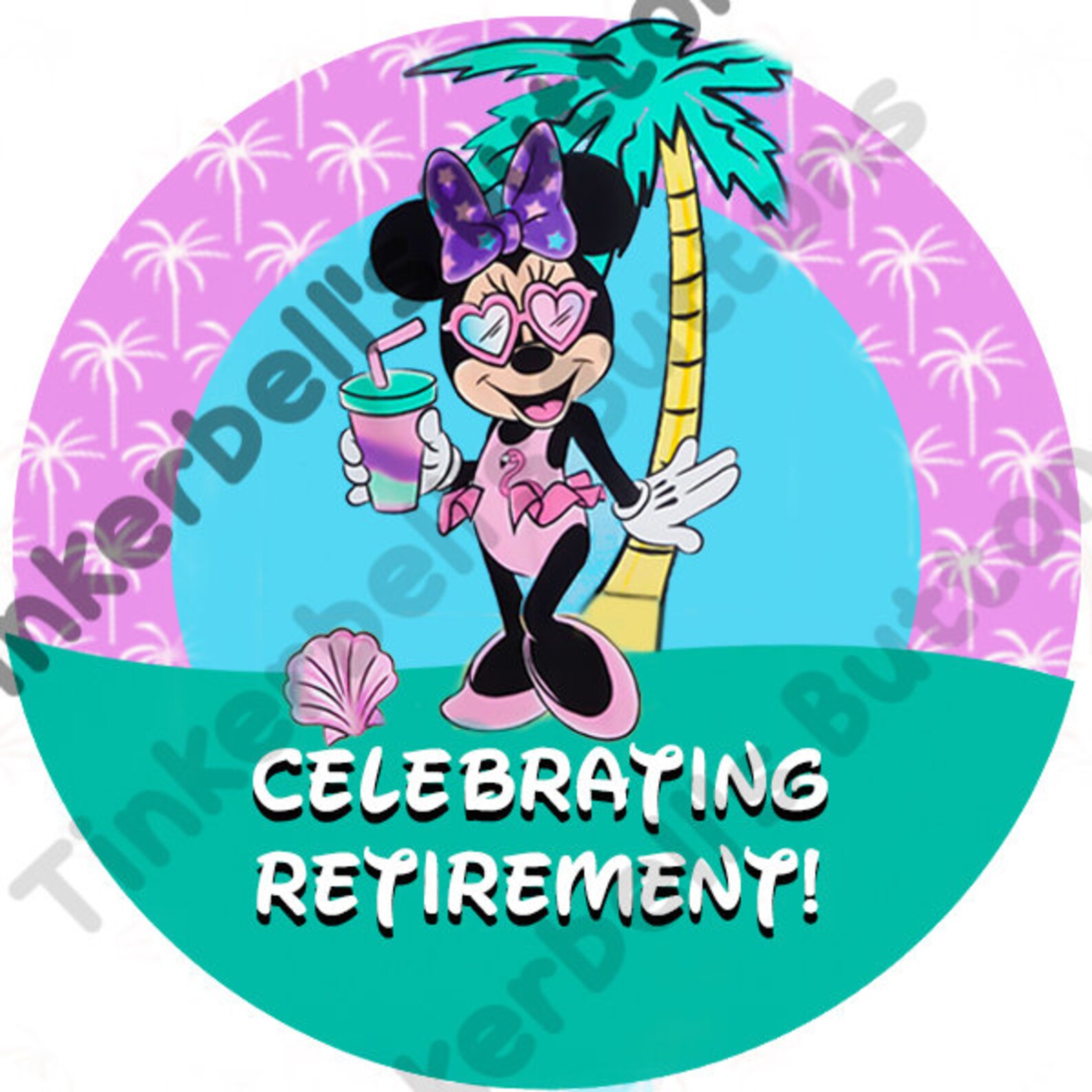 Disney Just Retired Buttons-disney Just Retired Pins-minnie Retirement ...