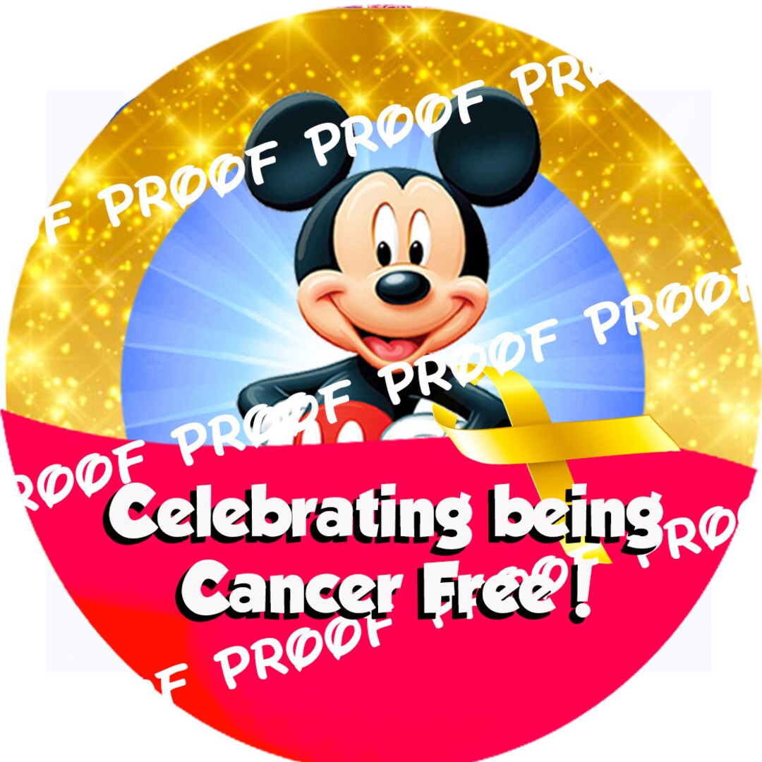 Fighting Cancer Disney Buttons Cancer Survivor Buttons-disney Park ...