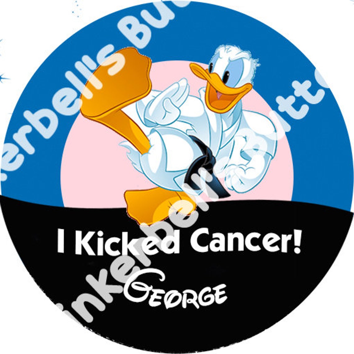 Fighting Cancer Disney Buttons Cancer Survivor Buttons-disney | Etsy