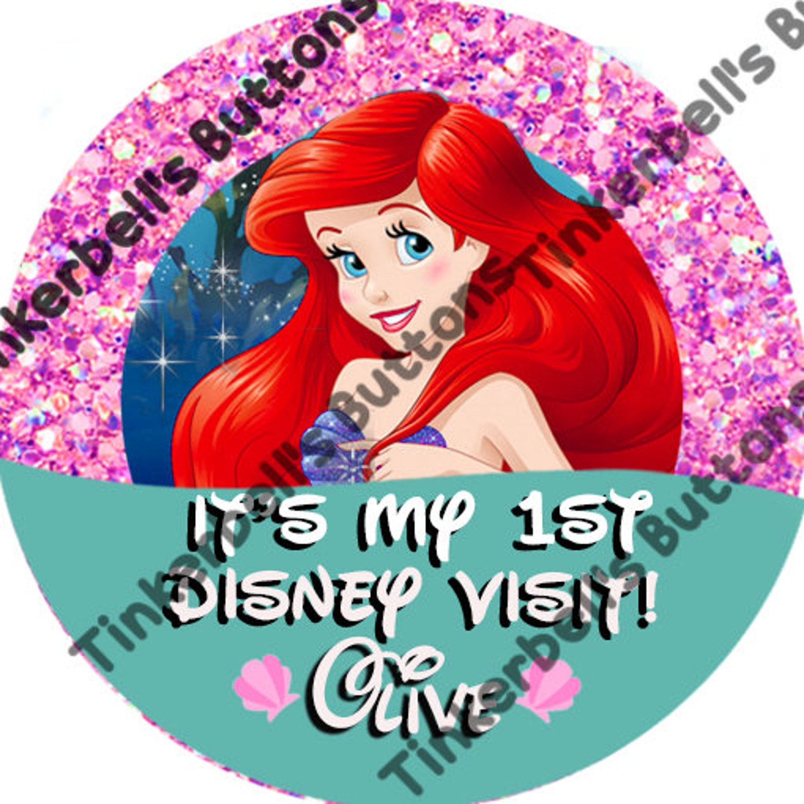 Disney First Visit Buttons-Disney First Visit Pins-Disney | Etsy