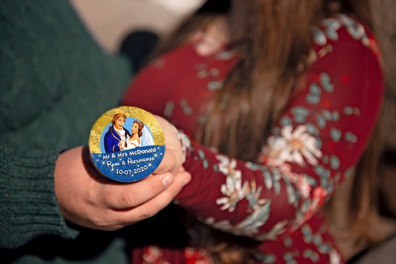 Belle Just Married Buttons-Belle Just Married Pins-Disney Just | Etsy