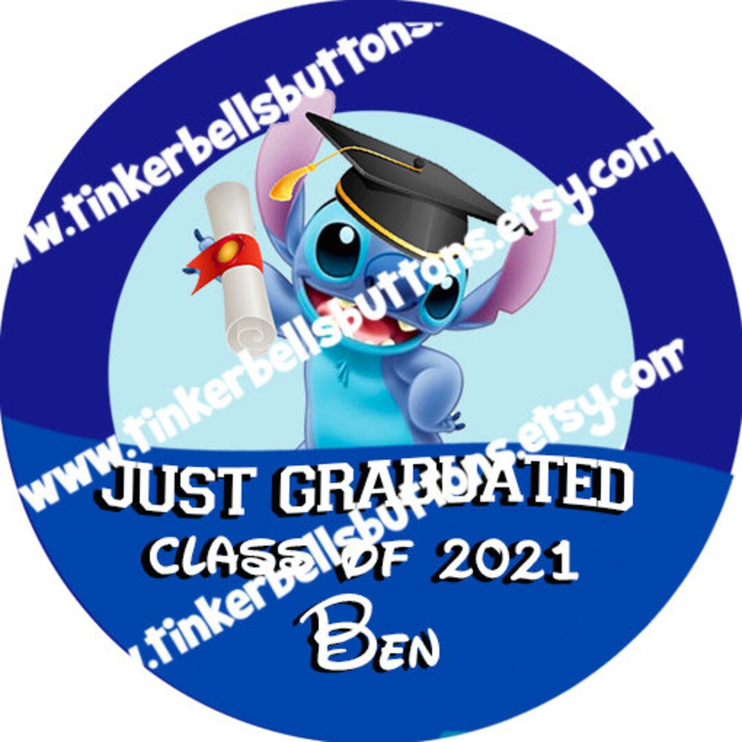 2025disney Just Graduated Buttons-disney Just Graduated Pins-disney ...