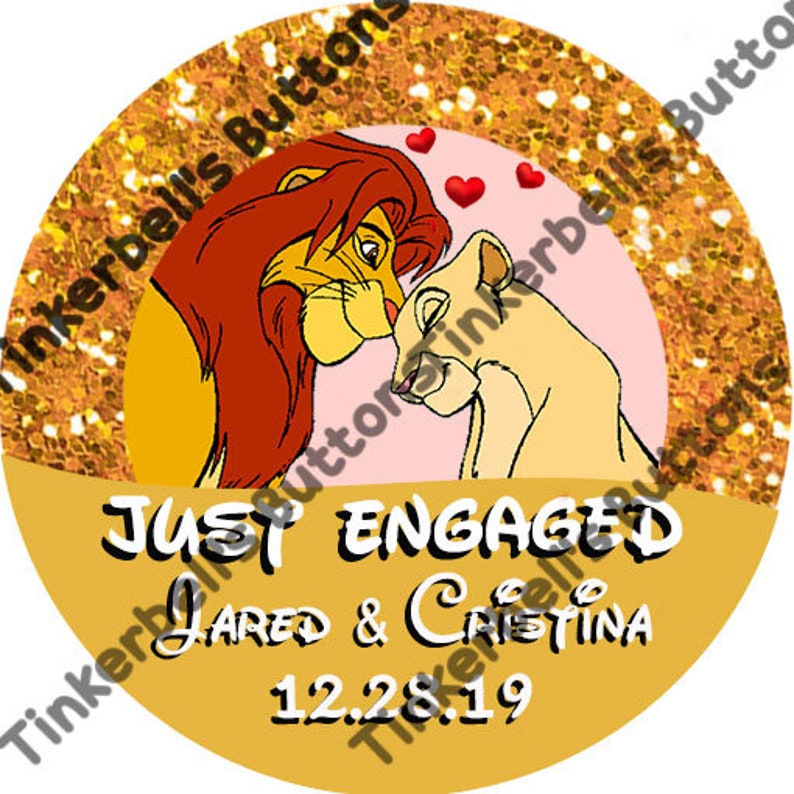 Disney Buttons-disney Pins-disney Engagement Buttons-disney | Etsy