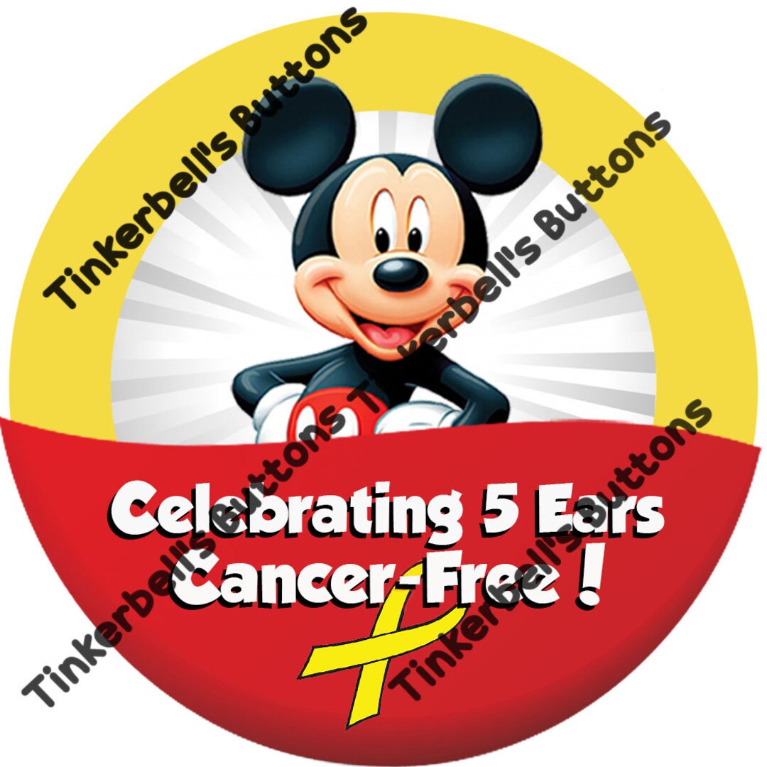 Fighting Cancer Disney Buttons Cancer Survivor Buttons-disney - Etsy