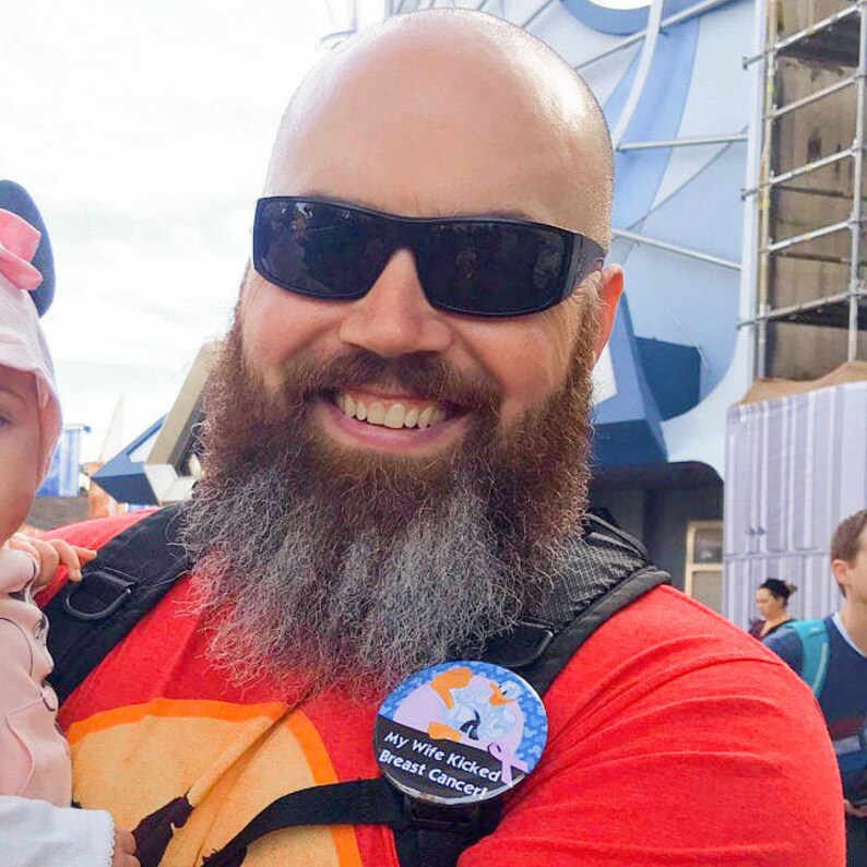 Fighting Cancer Disney Buttons Cancer Survivor Buttons-disney - Etsy