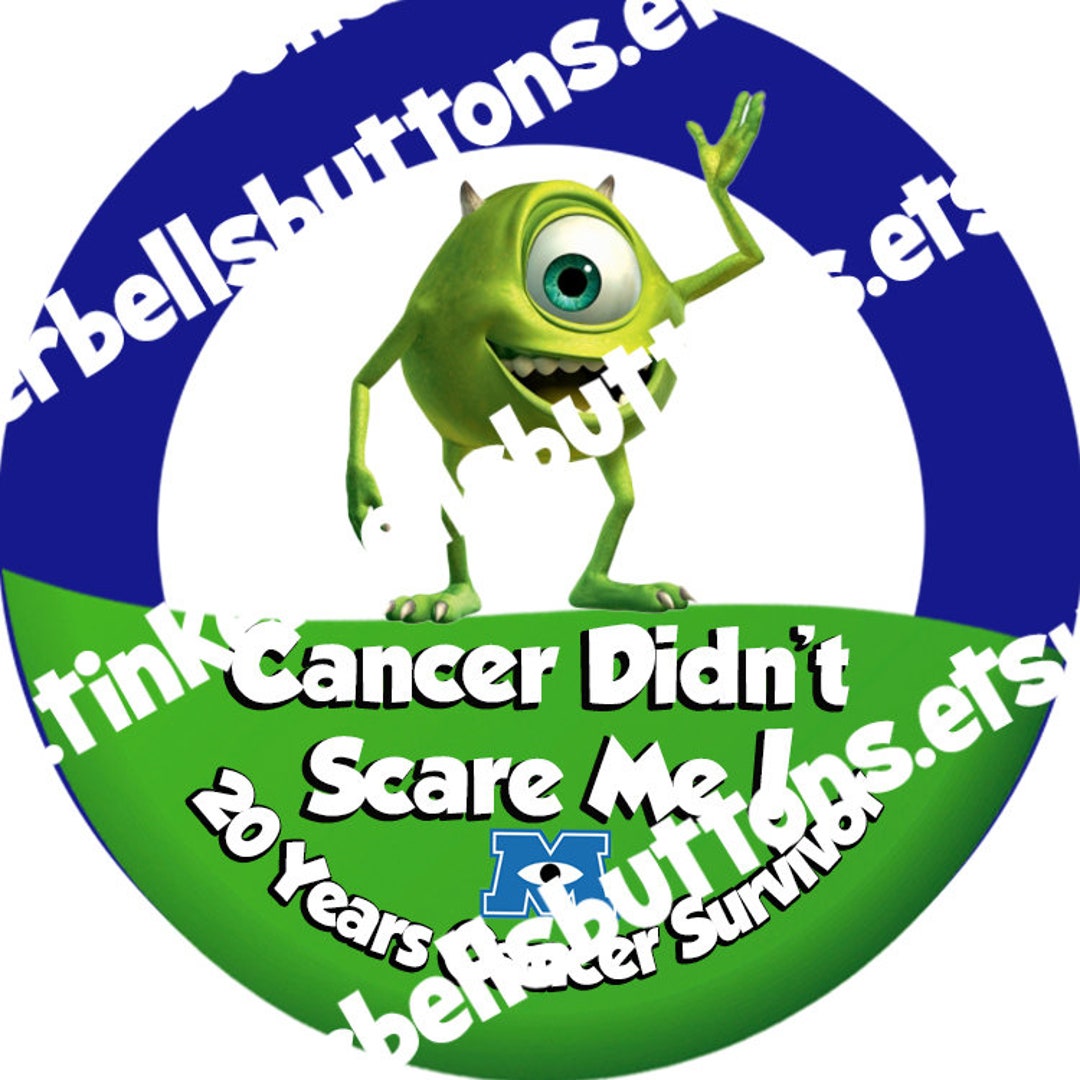 Fighting Cancer Disney Buttons Cancer Survivor Buttons-disney - Etsy