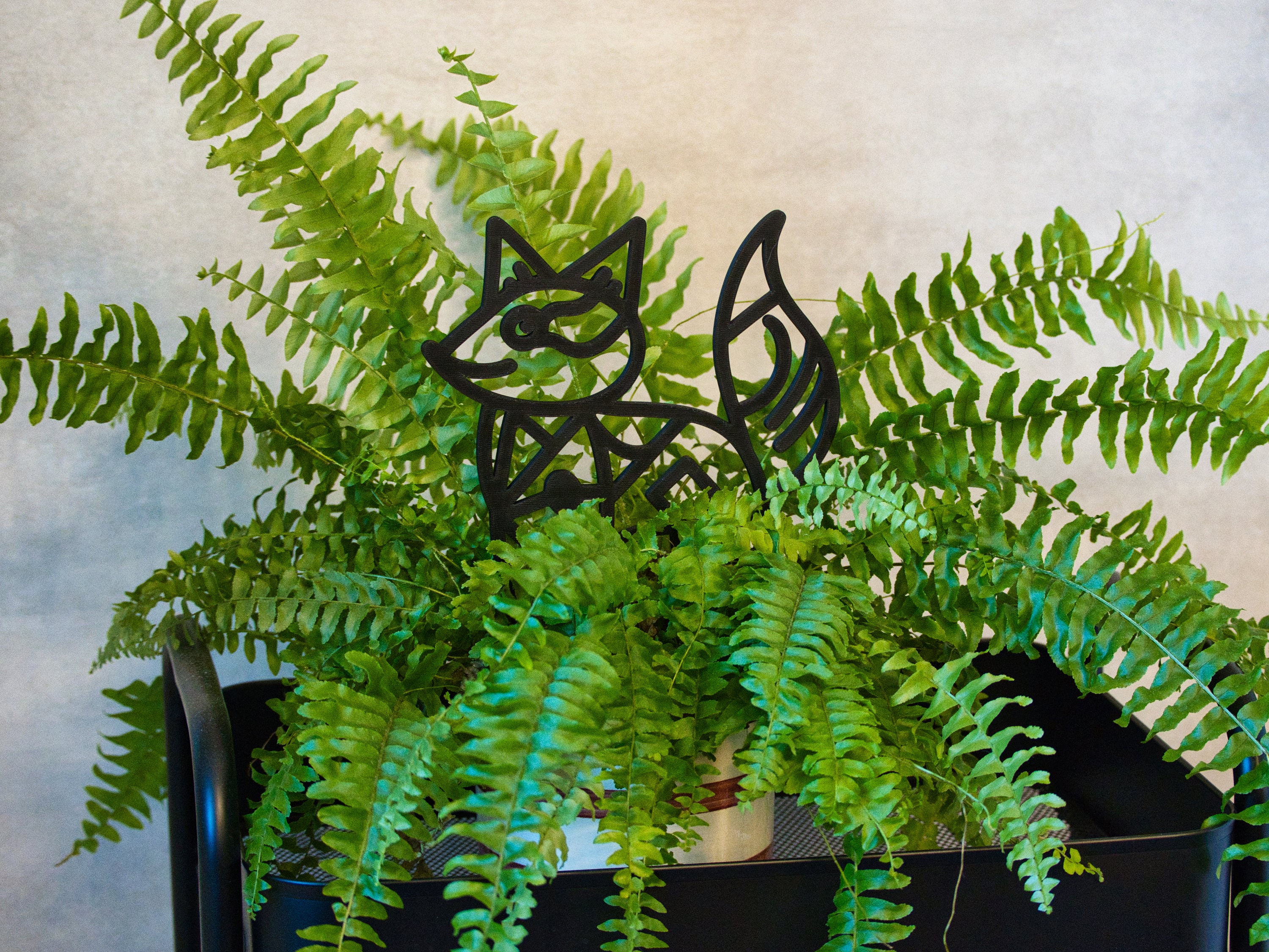 Fox Indoor Plant Trellis, Plant Support, Houseplant Stake, Geometric ...