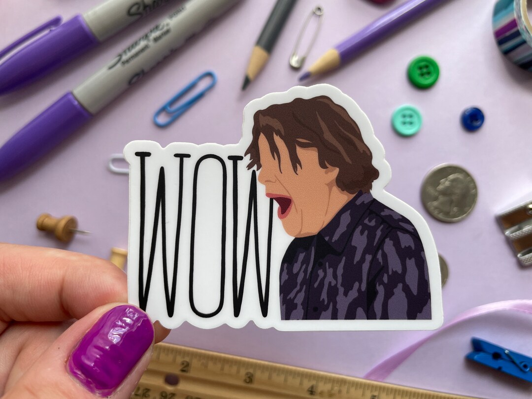 Wow Monster Sticker | Taskmaster (UK) Sticker - Etsy
