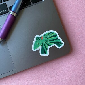 Baby Tapir Sticker Waterproof Vinyl Sticker Cute Animal Sticker Fruit ...