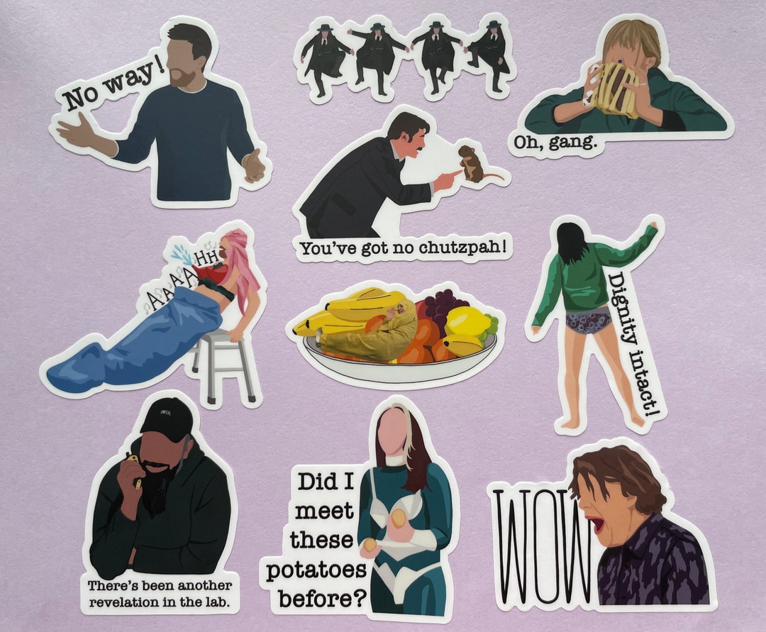 Taskmaster UK Sticker Set 10 Stickers Waterproof Vinyl Sticker - Etsy