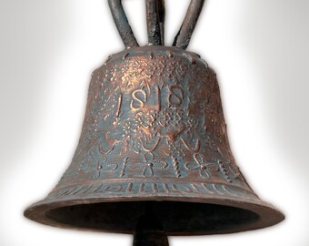 10" Large Old Mission Bell, Vintage Antique Spanish Colonial Style ...