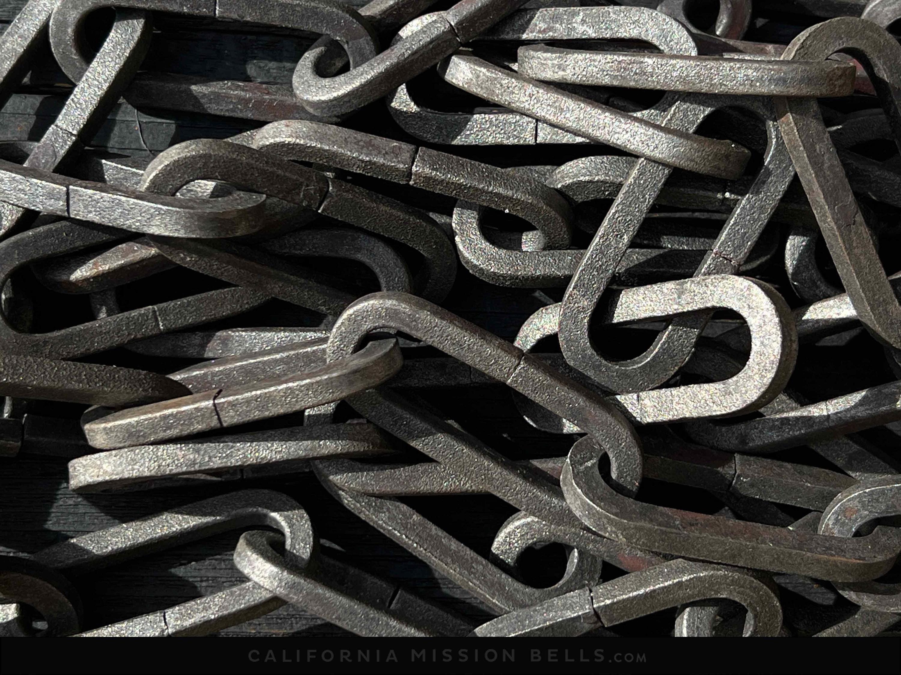 LARGE LINK CHAIN, Vintage Antique Gothic Medieval Style Iron Metal - Etsy