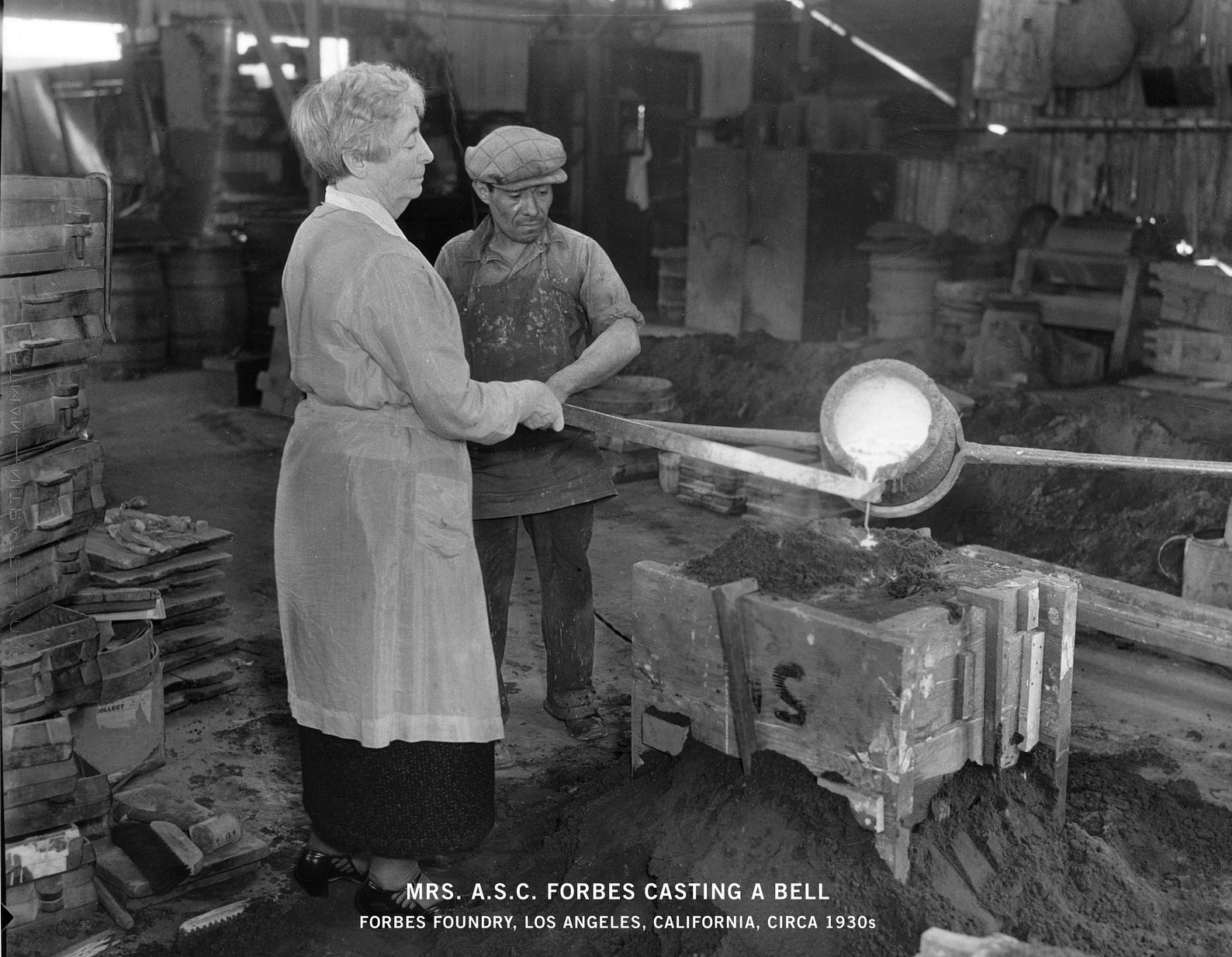 Antique Mission San Gabriel Bell, Vintage Forbes Bronze Souvenir - Etsy