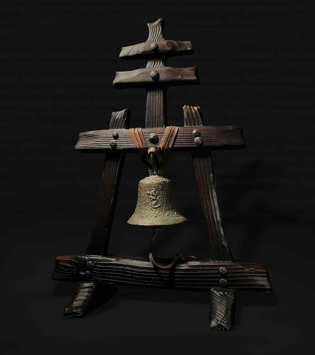 25" Riverside Raincross Mission Bell Display Stand - Etsy