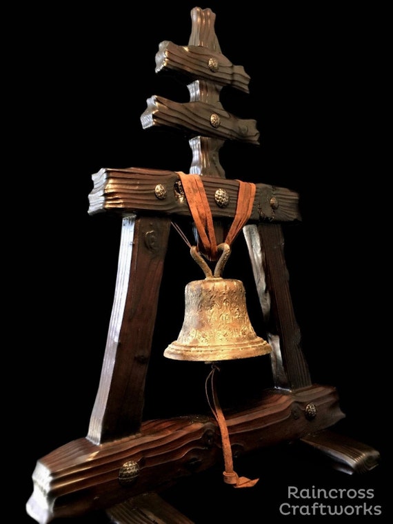 Raincross Mission Bell Display Stand | Etsy