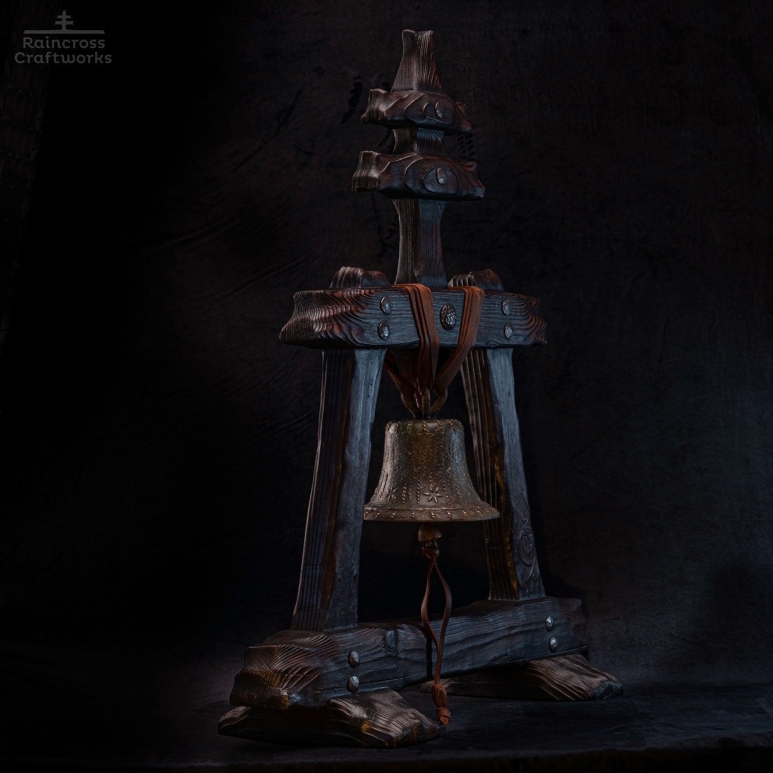 Raincross Mission Bell Display Stand - Etsy