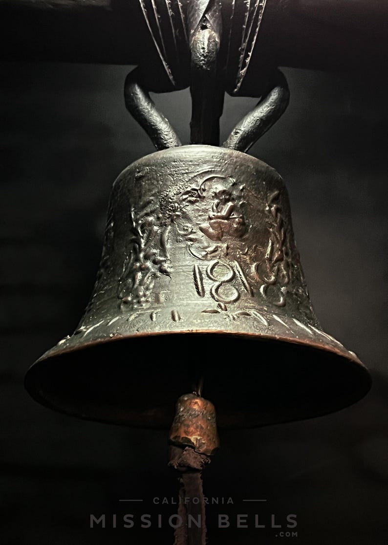 6" Old Mission Style Bell, Vintage Antique Spanish Colonial Bronze - Etsy