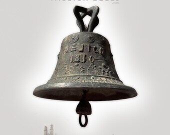 10" Large Old Mission Bell, Vintage Antique Spanish Colonial Style ...