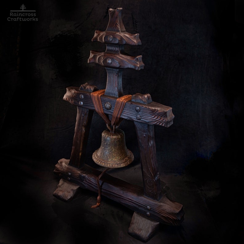 Raincross Mission Bell Display Stand - Etsy