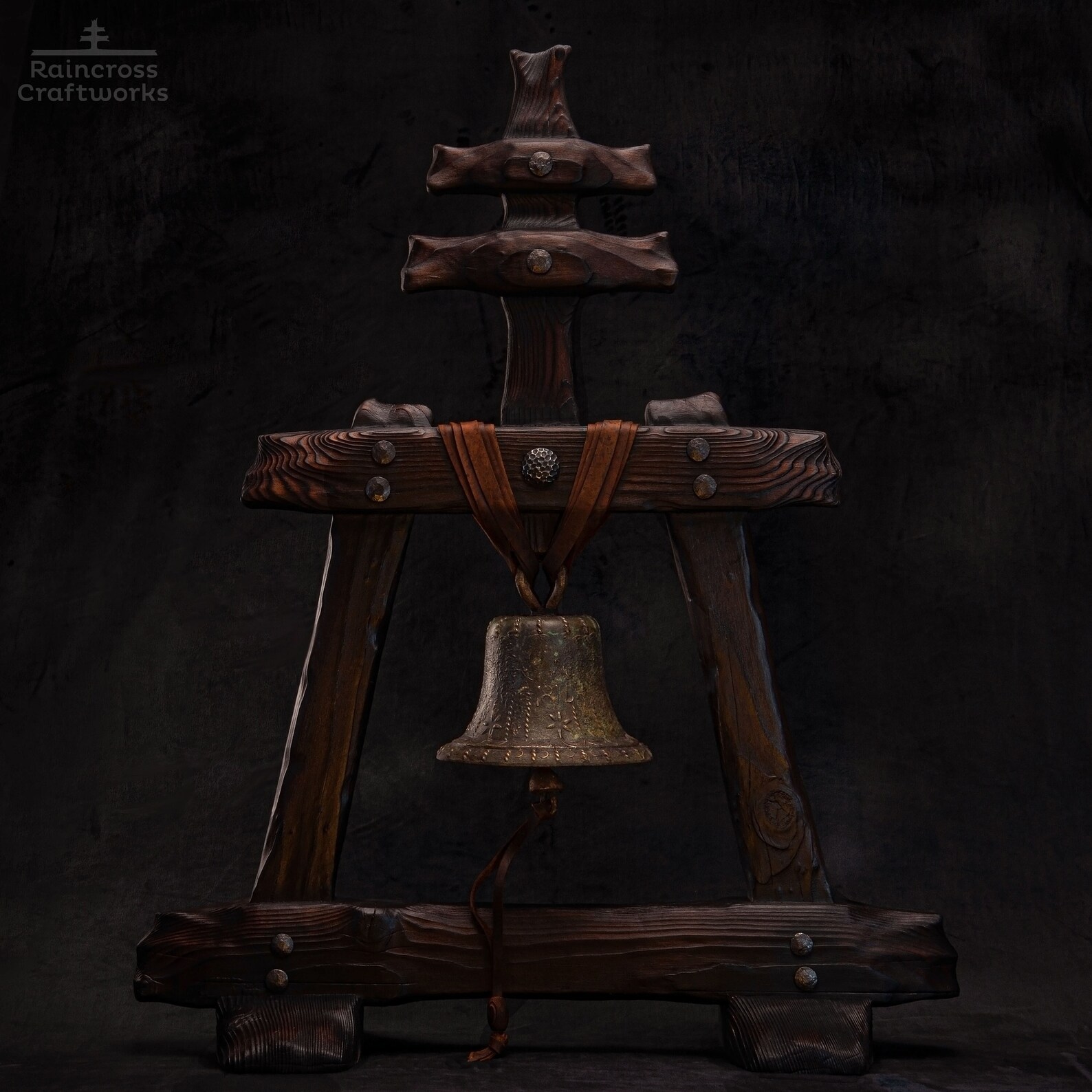 Raincross Mission Bell Display Stand - Etsy