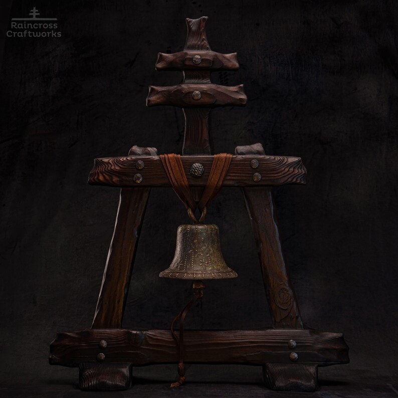 Raincross Mission Bell Display Stand - Etsy