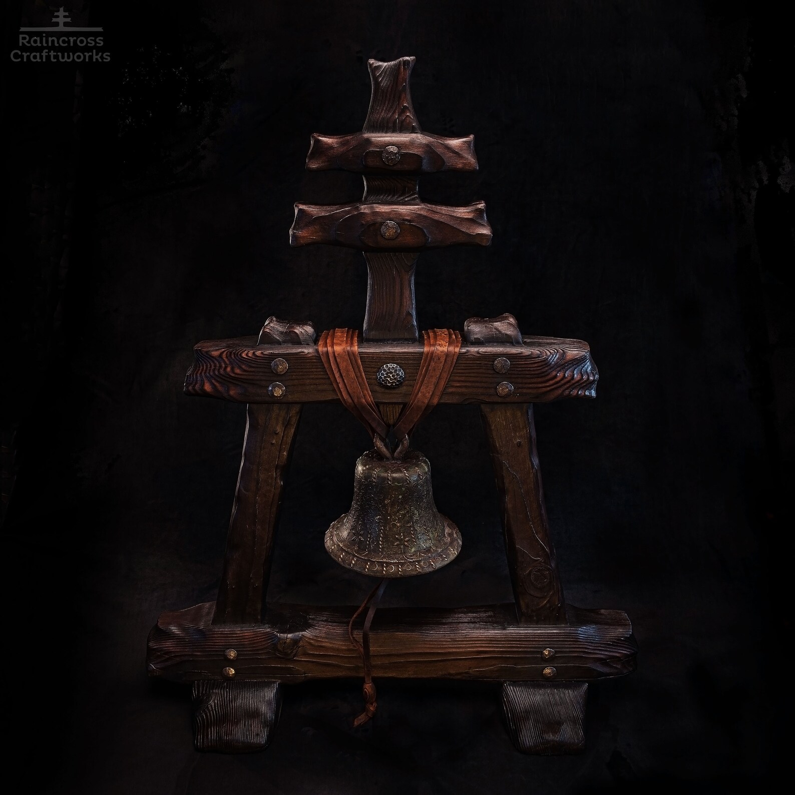 Raincross Mission Bell Display Stand - Etsy