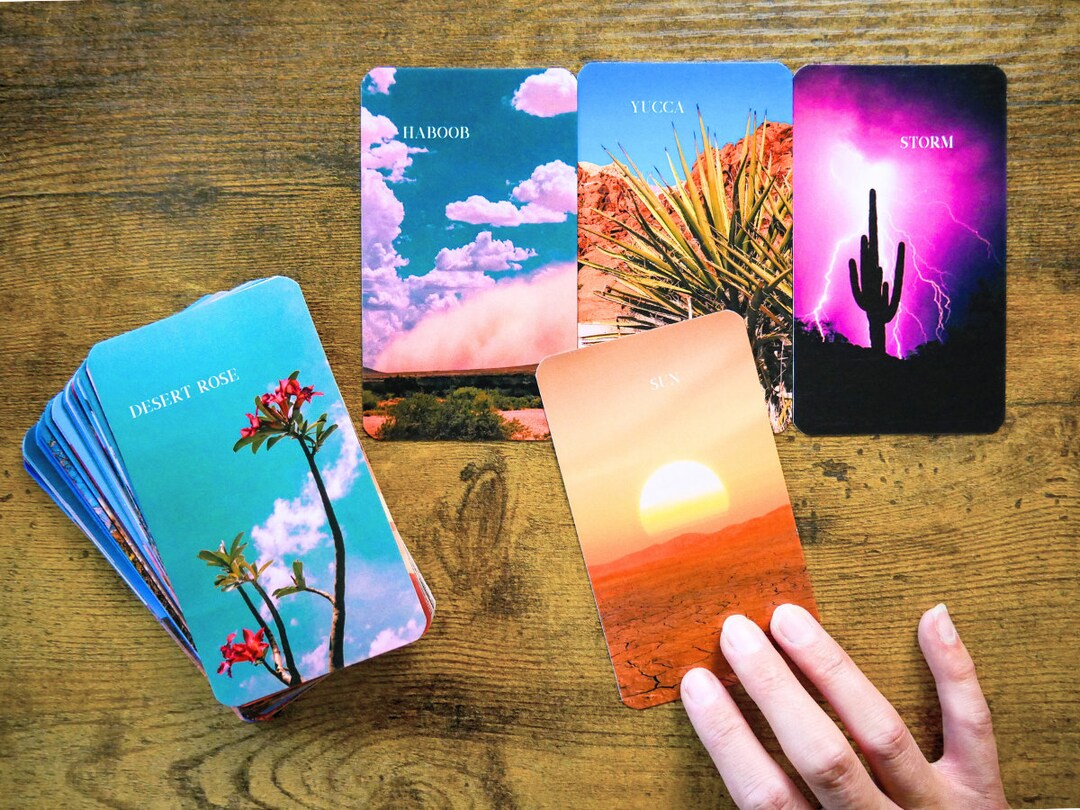 Desert Oracle Deck & Guidebook - Etsy