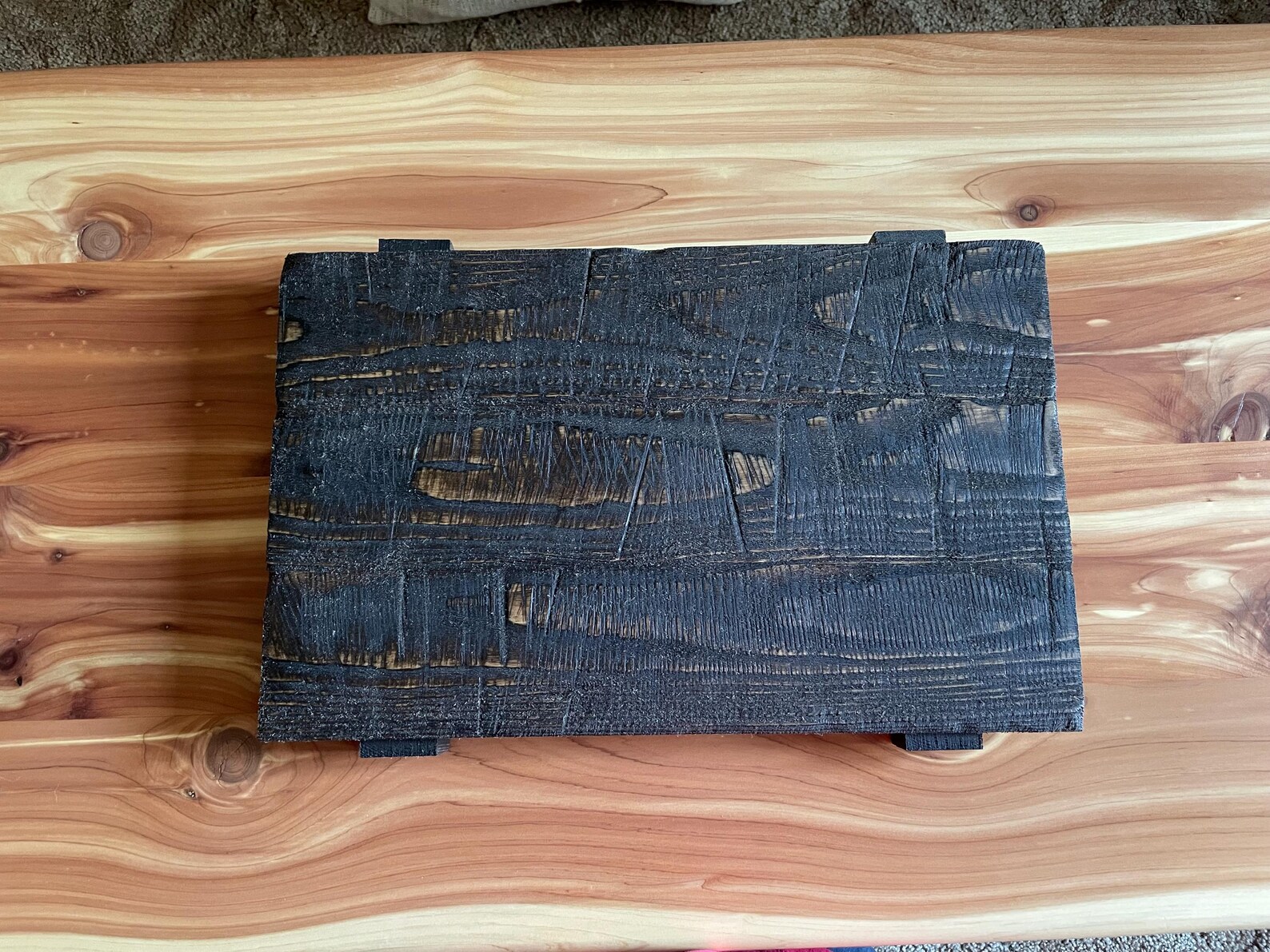 Wood Table Riser Rustic Riser Wood Riser Boho Decor Farmhouse Decor ...