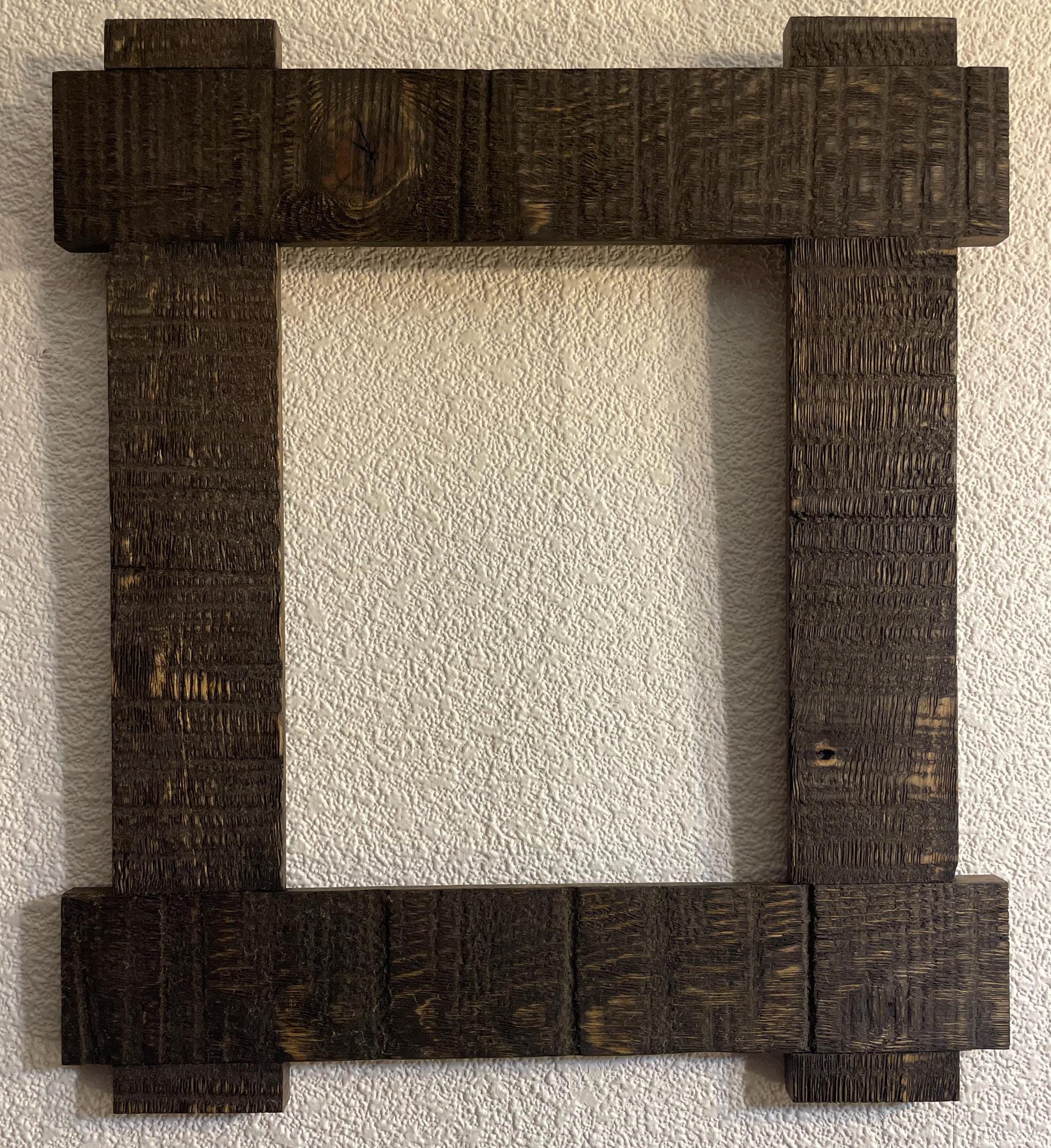 Rustic Picture Frame Barnwood Picture Frame Farmhouse Picture Frame ...