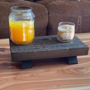 Wood Table Riser Rustic Riser Fall Decor Wood Riser Boho Decor ...