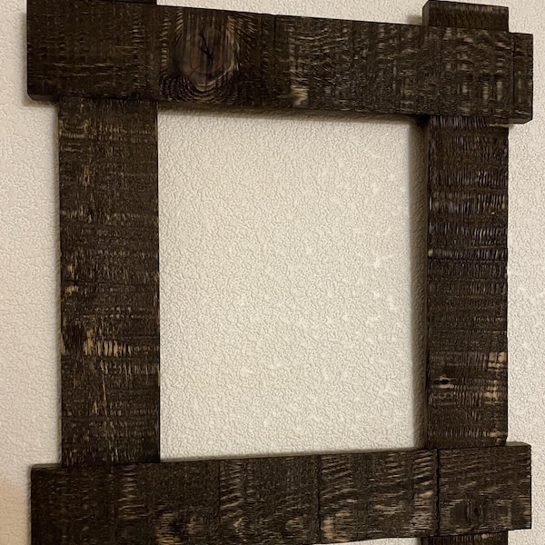 Rustic Picture Frame - Etsy