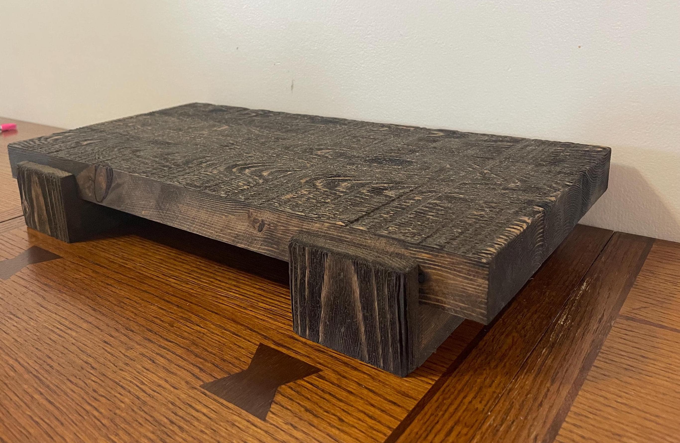 Wood Table Riser Rustic Riser Wood Riser Boho Decor Farmhouse Decor ...