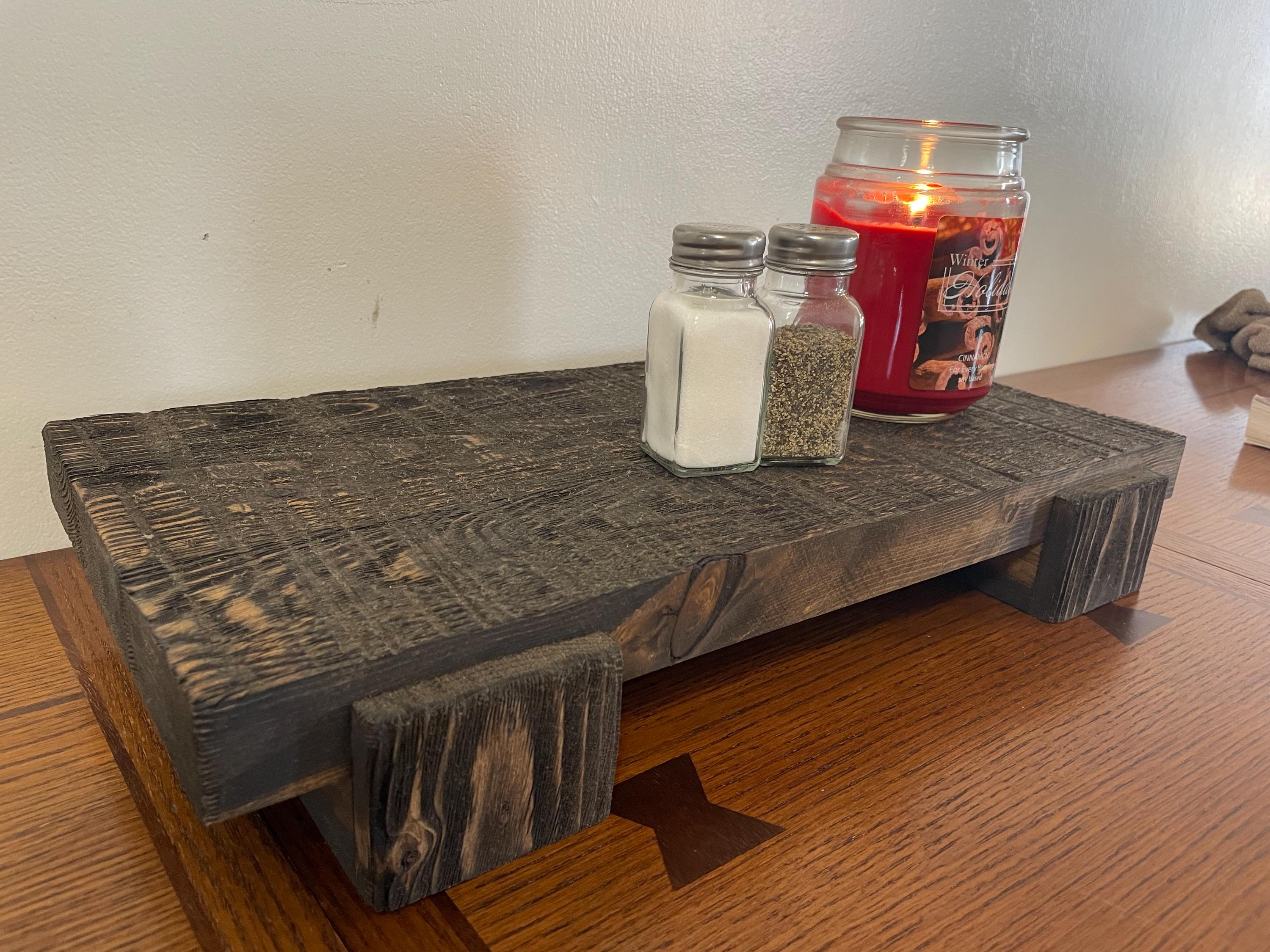 Wood Table Riser Rustic Riser Wood Riser Boho Decor Farmhouse Decor ...