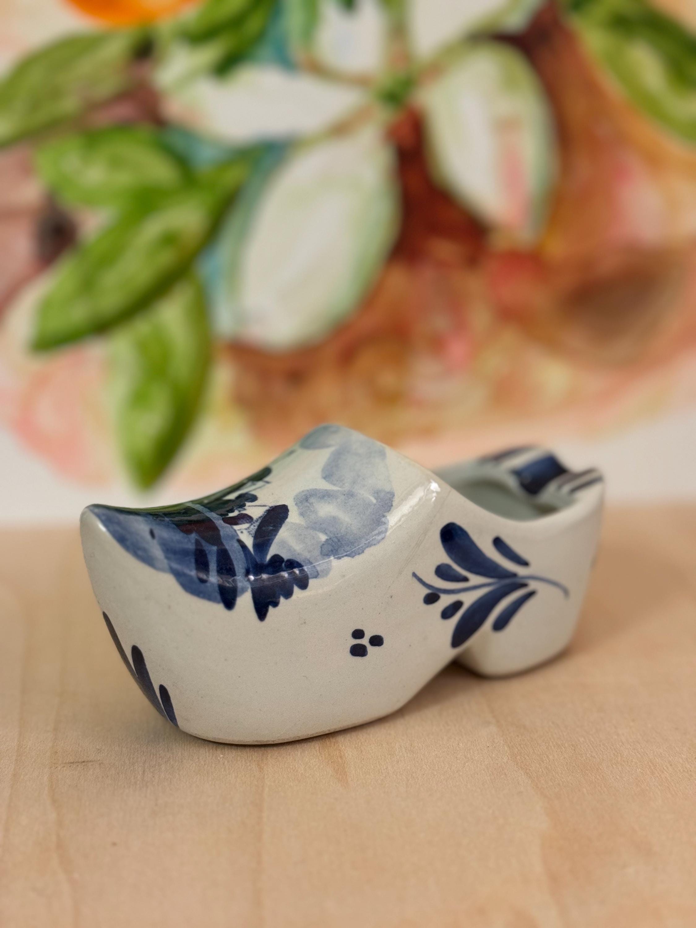Vintage Dutch Delft Ceramic Clog Ashtray Made in Holland - Etsy