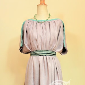 Ancient Roman Toga, Linen, Hand Sewn - Etsy