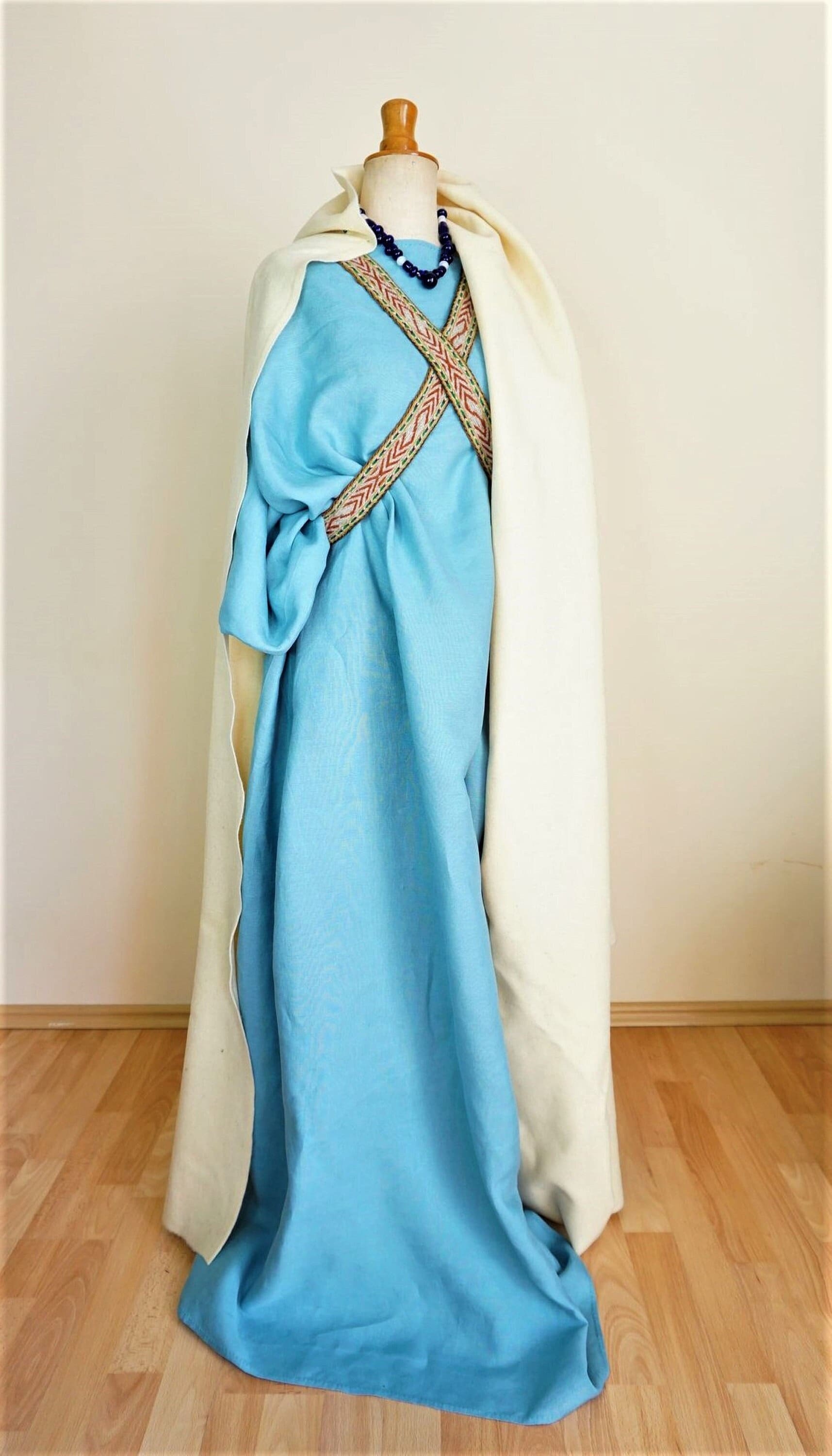 Ancient Roman Tunica Dress Hand Sewn Late Antiquity - Etsy