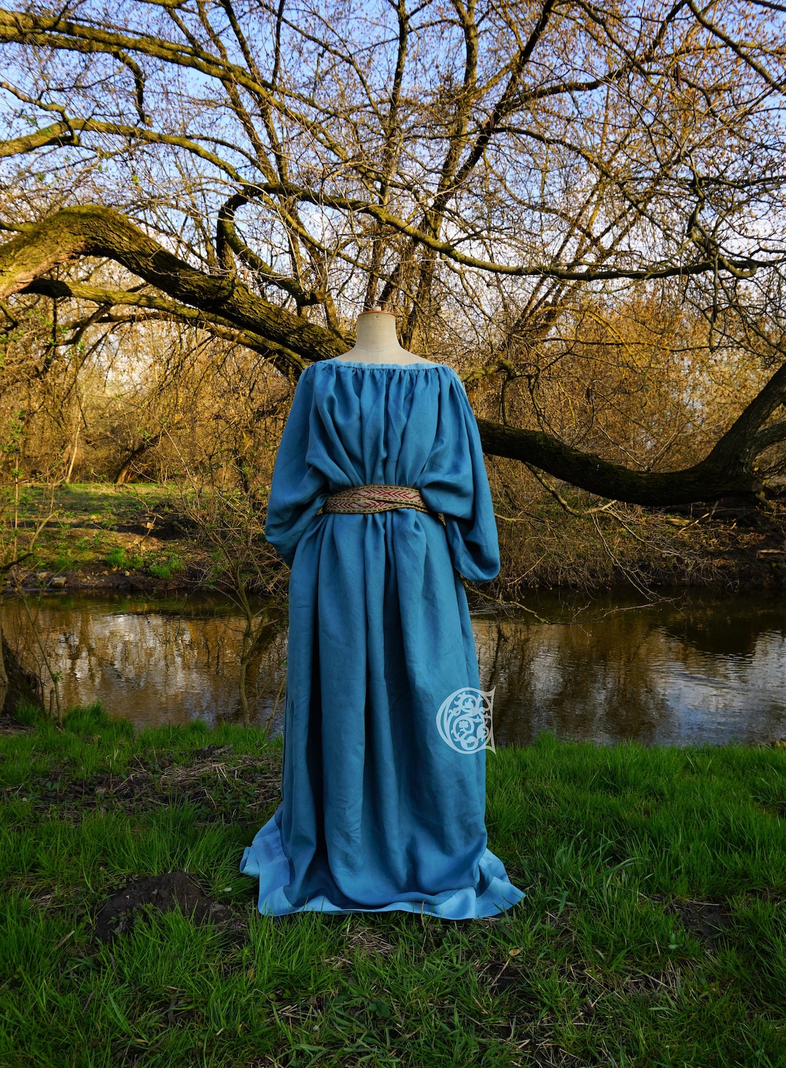 Ancient Roman Stola Hand Sewn - Etsy