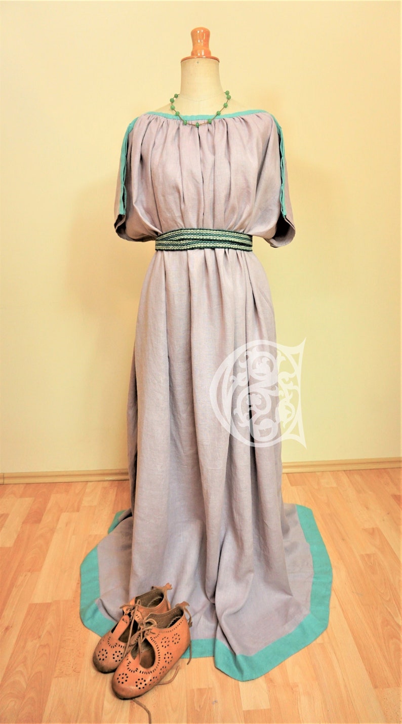 Ancient Roman Stola Hand Sewn - Etsy