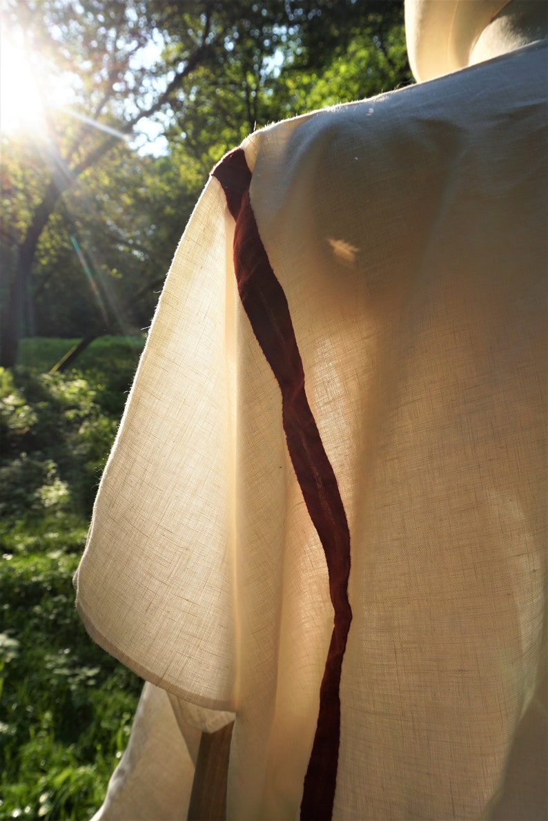 Ancient Roman Linen Tunica With Clavi, Reenactnent, Antiquity - Etsy