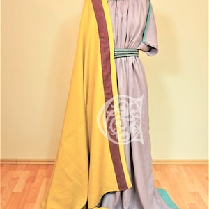 Ancient Roman Palla Coat - Hand Sewn - Late Antiquity - Etsy