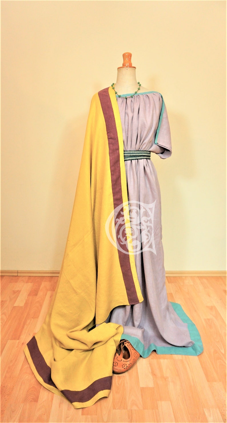 Ancient Roman Palla Coat - Hand Sewn - Late Antiquity - Etsy