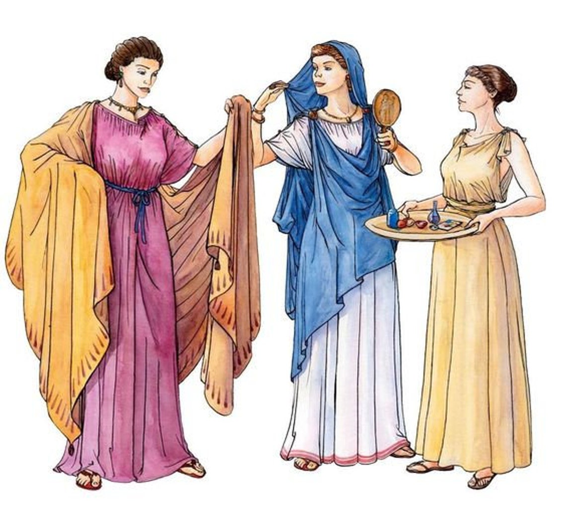 Ancient Roman Tunica Dress - Hand or Machine Sewn - Late Antiquity - Etsy