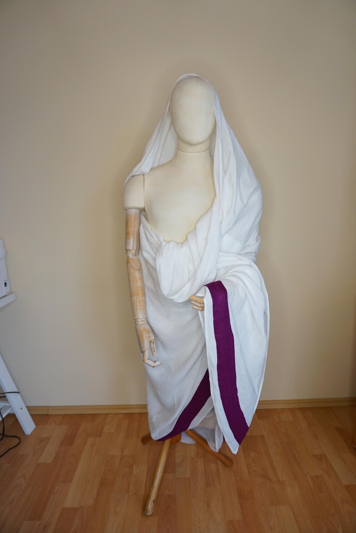 Ancient Roman Toga, Linen, Hand Sewn - Etsy